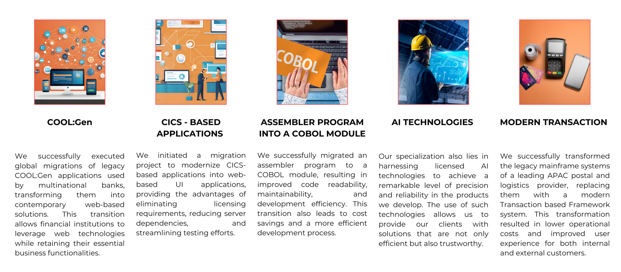 Legacy Transformation - Aara Tech
